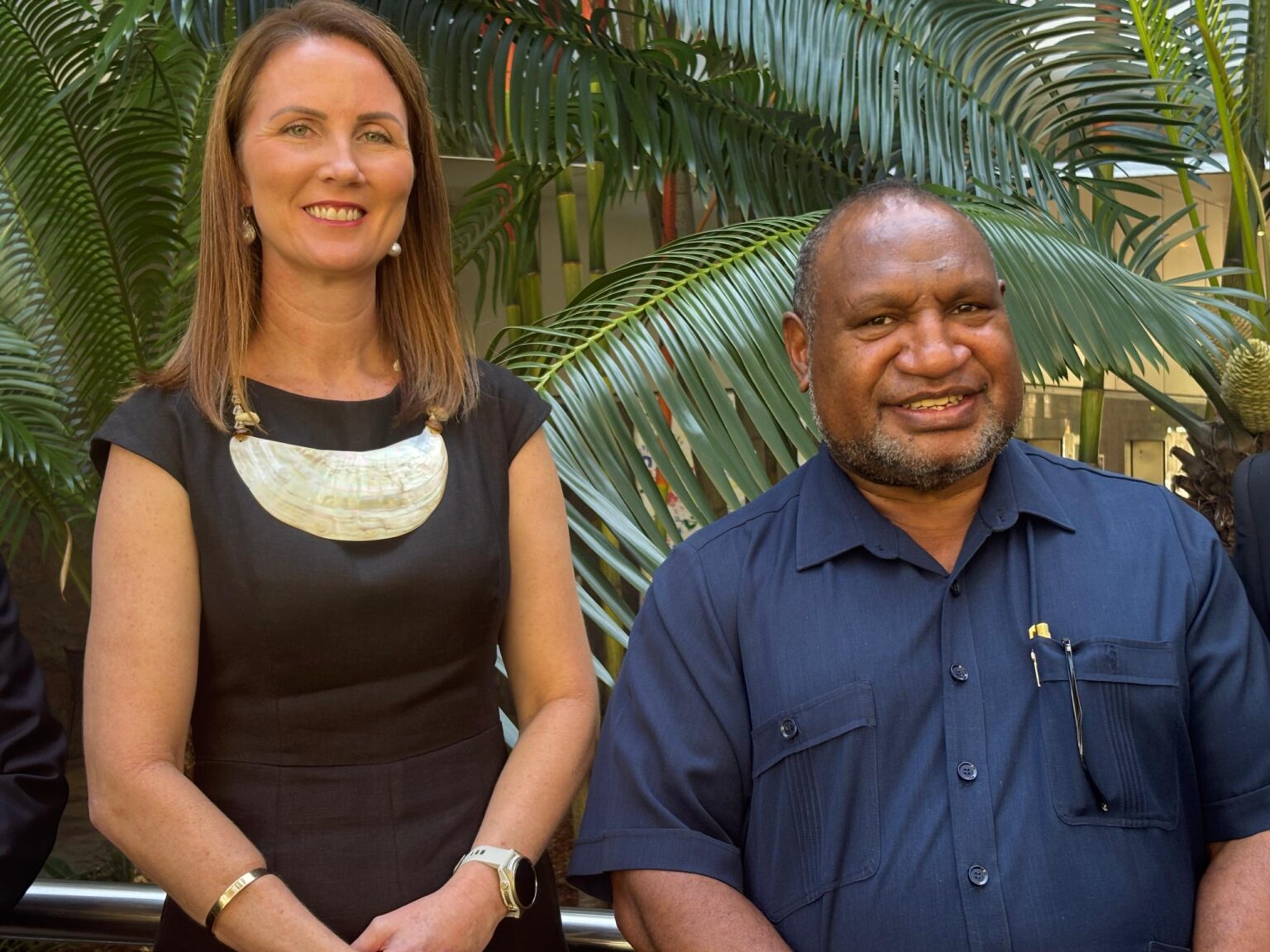 PM Marape, Cairns Lord Mayor Amy Eden Discuss Direct Lae Flights ...